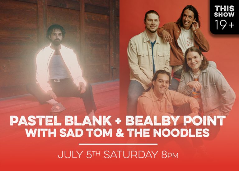 Live Music Kelowna: Pastel Blank, Bealby Point, Sad Tom